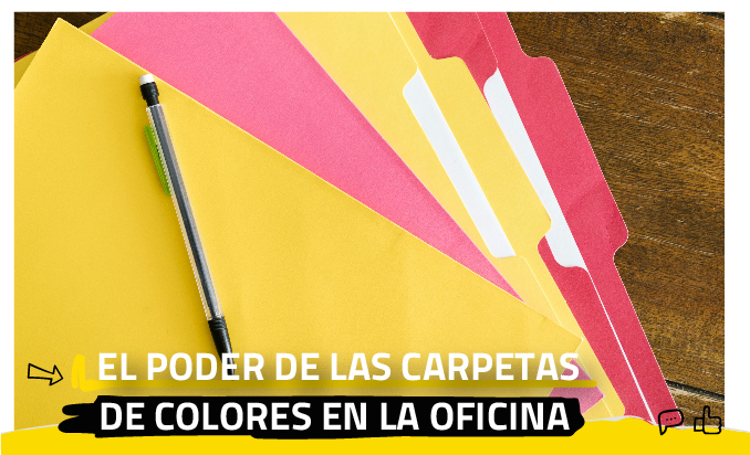 El poder de las carpetas de colores en la oficina - blog.prisa.cl